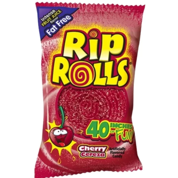 Rip Rolls Cherry – Sticky's Garrison Ice Cream, Candy & Gifts