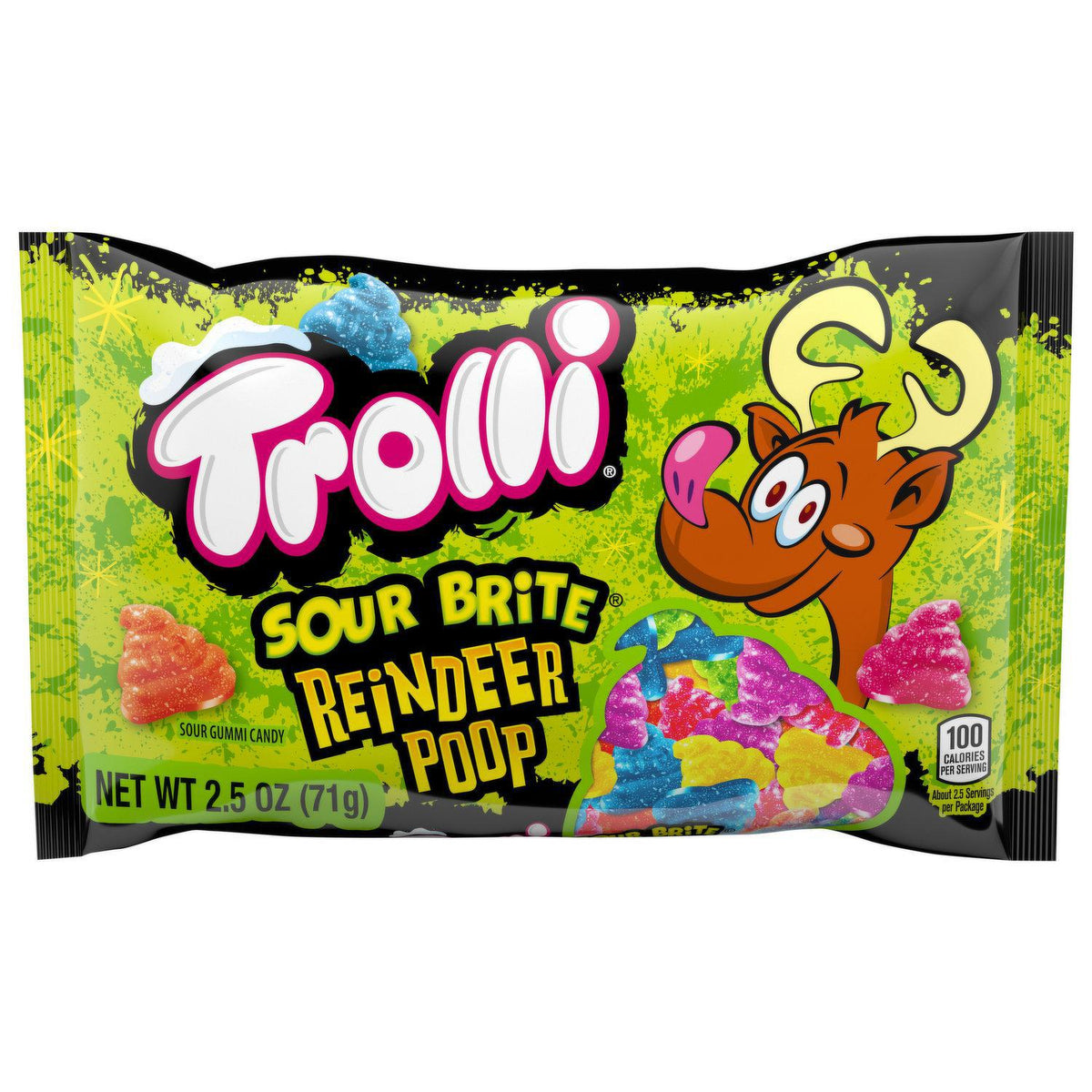 Trolli Sour Brite Reindeer Poop – Sticky's Garrison Ice Cream, Candy ...